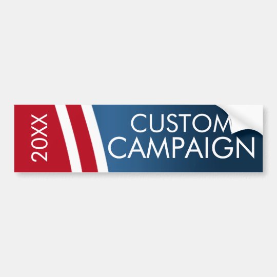 Create Your Own Election Design Bumper Sticker | Zazzle.com