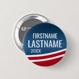 Create Your Own Election Design - Modern Campaign Button | Zazzle