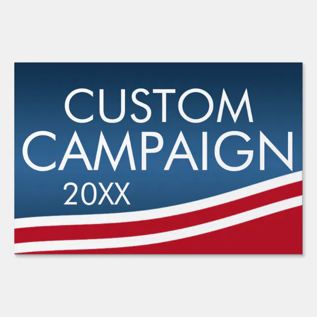 Create Your Own Election Design Sign | Zazzle
