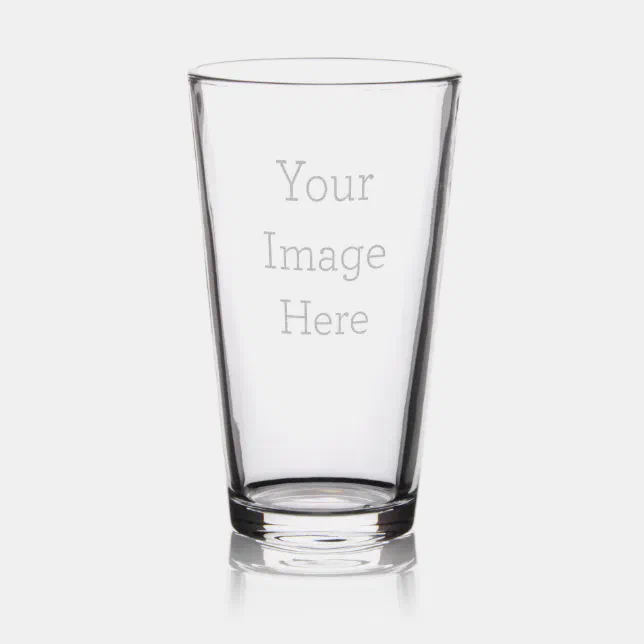 Create Your Own Engraved Pint Glass | Zazzle