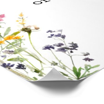 Create Your Own Floral Custom Quote Poster | Zazzle