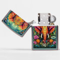 Create Your Own Floral Jungle Elephant Zippo Lighter | Zazzle