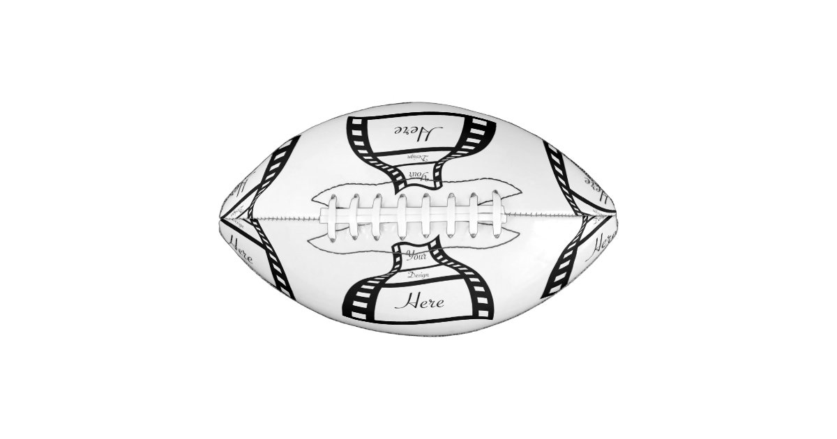 Create Your Own Football Zazzle create-your-own-football-zazzle