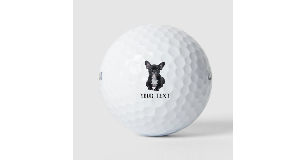 Create Your Own French Bulldog Golf Balls | Zazzle