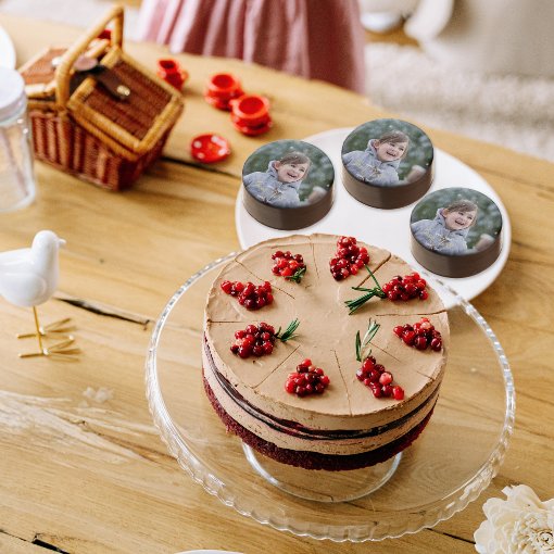 Create Your Own Freshly Baked Custom Photo Text Chocolate Covered Oreo ...