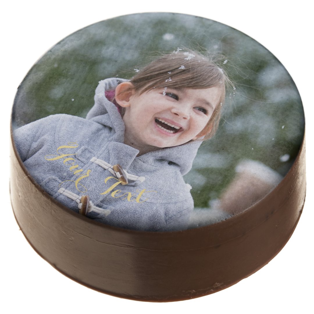 Create Your Own Freshly Baked Custom Photo Text Chocolate Covered Oreo ...