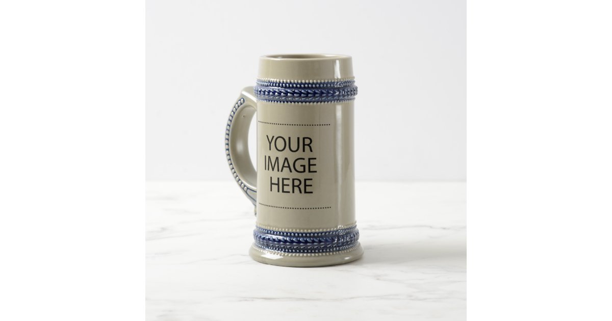 Create Your Own, Fully Customizable Beer Stein | Zazzle