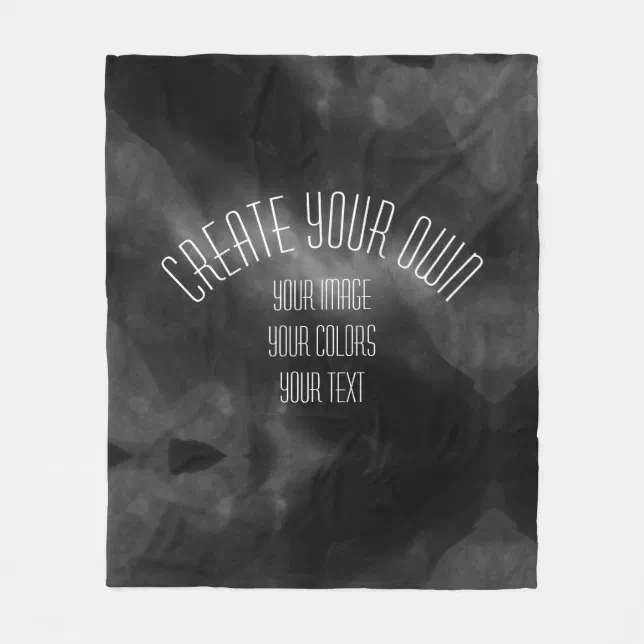 Create Your Own Fully Customized Fleece Blanket | Zazzle