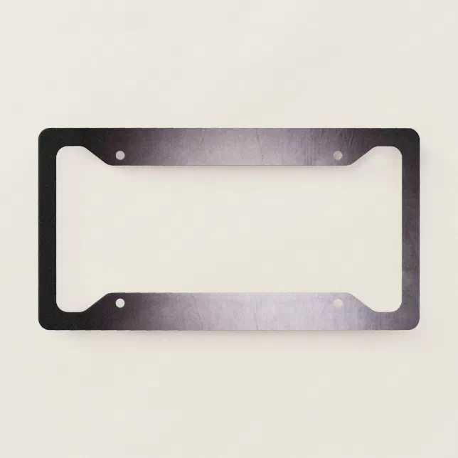 Create Your Own Fully Customized License Plate Frame | Zazzle