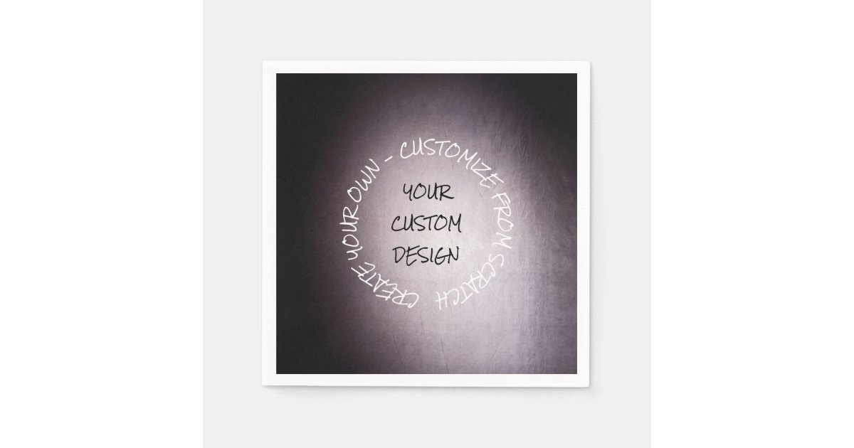 Create Your Own Fully Customized Napkins | Zazzle