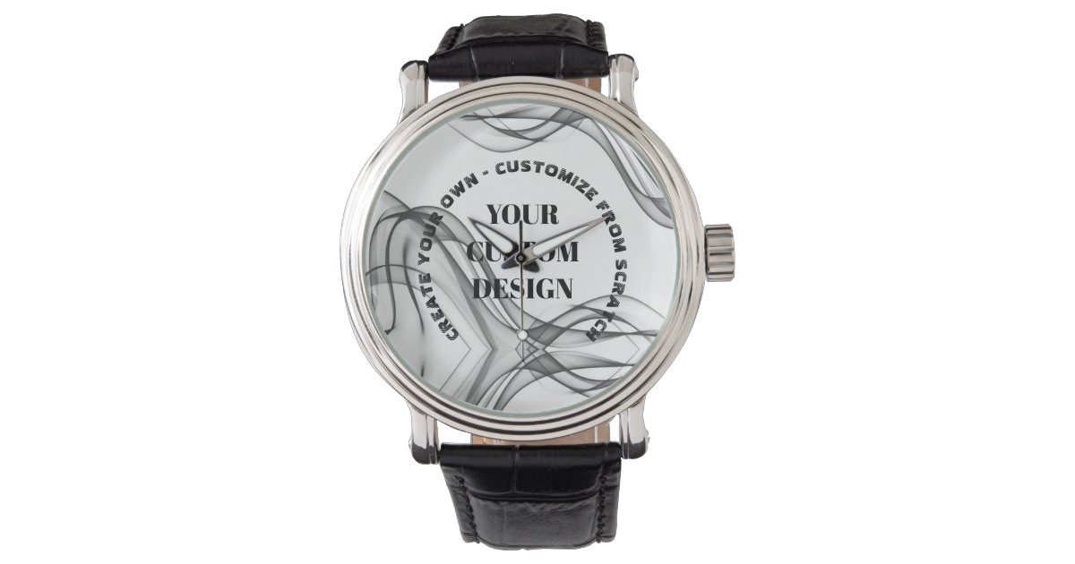 Create Your Own Fully Customized Watch | Zazzle