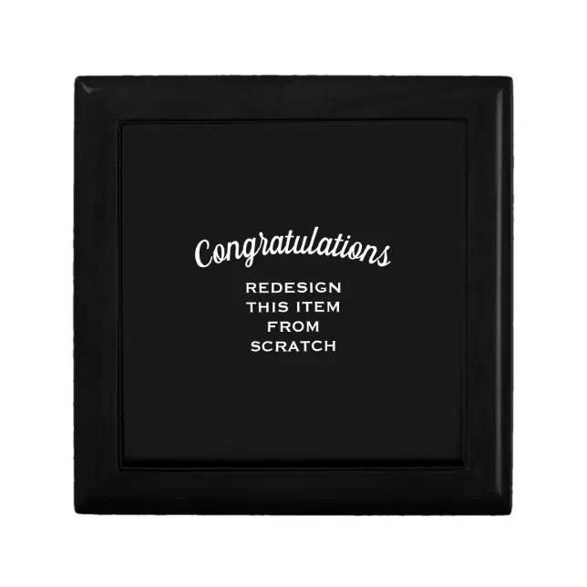 Create Your Own Gift Box | Zazzle