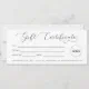 Create Your Own Gift Certificate with Custom Logo | Zazzle