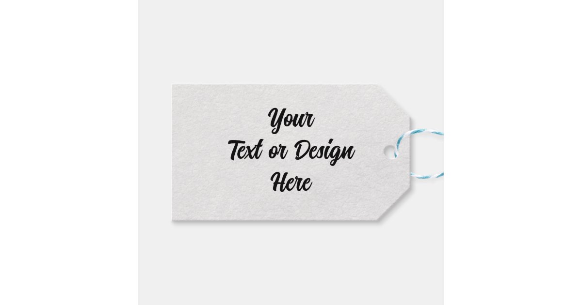 Create Your Own Gift Tags | Zazzle