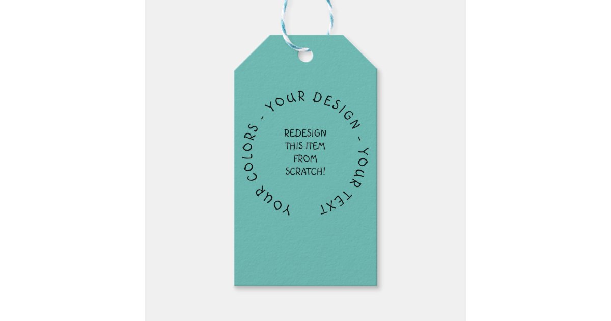 Create Your Own Gift Tags | Zazzle