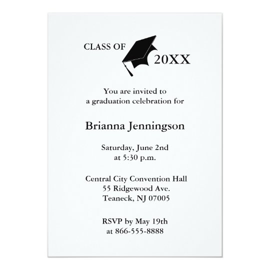 Create Your Own Graduation Invitation 1 | Zazzle.com