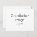 Create Your Own Grandfather Image Postcard Gift | Zazzle