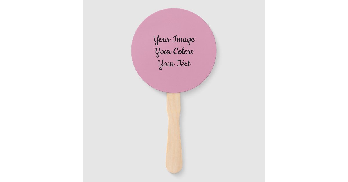 Create Your Own Hand Fan | Zazzle