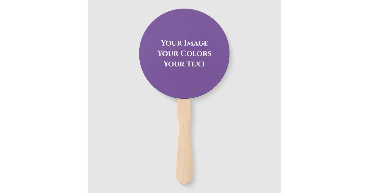 Create Your Own Hand Fan | Zazzle