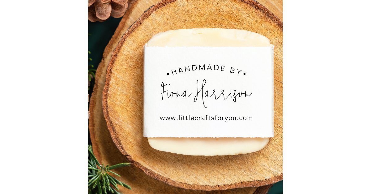 Create Your Own Handmade By Rubber Stamp | Zazzle