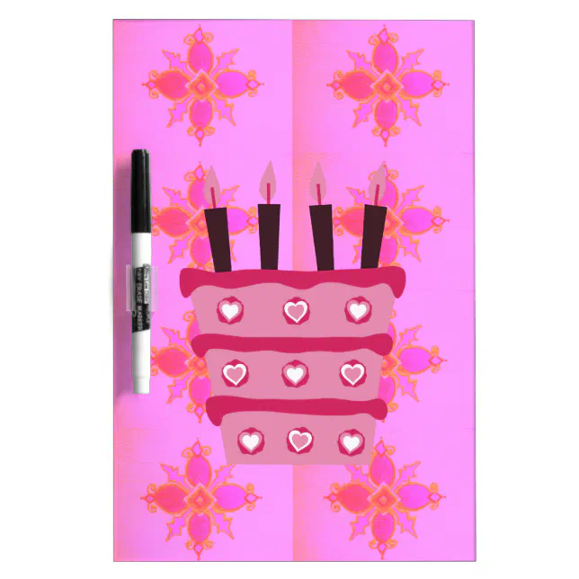 Create Your Own Have a Blessed Happy Birthday Dry Erase Board | Zazzle