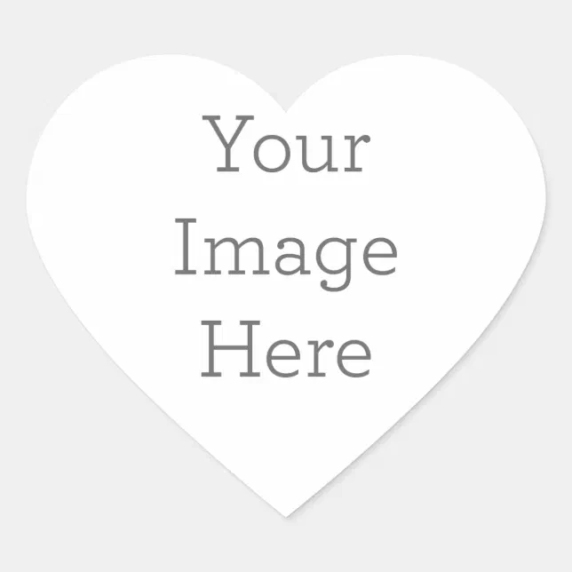 Create Your Own Heart Stickers | Zazzle