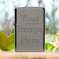 Create Your Own High Polish Black Ice Zippo® Zippo Lighter | Zazzle