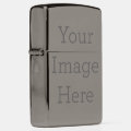 Create Your Own High Polish Black Ice Zippo® Zippo Lighter | Zazzle