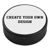 Create your own hockey puck | Zazzle
