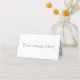 Create Your Own Horizontal Folded Paper Place Card | Zazzle