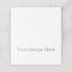 Create Your Own Horizontal Folded Paper Place Card | Zazzle