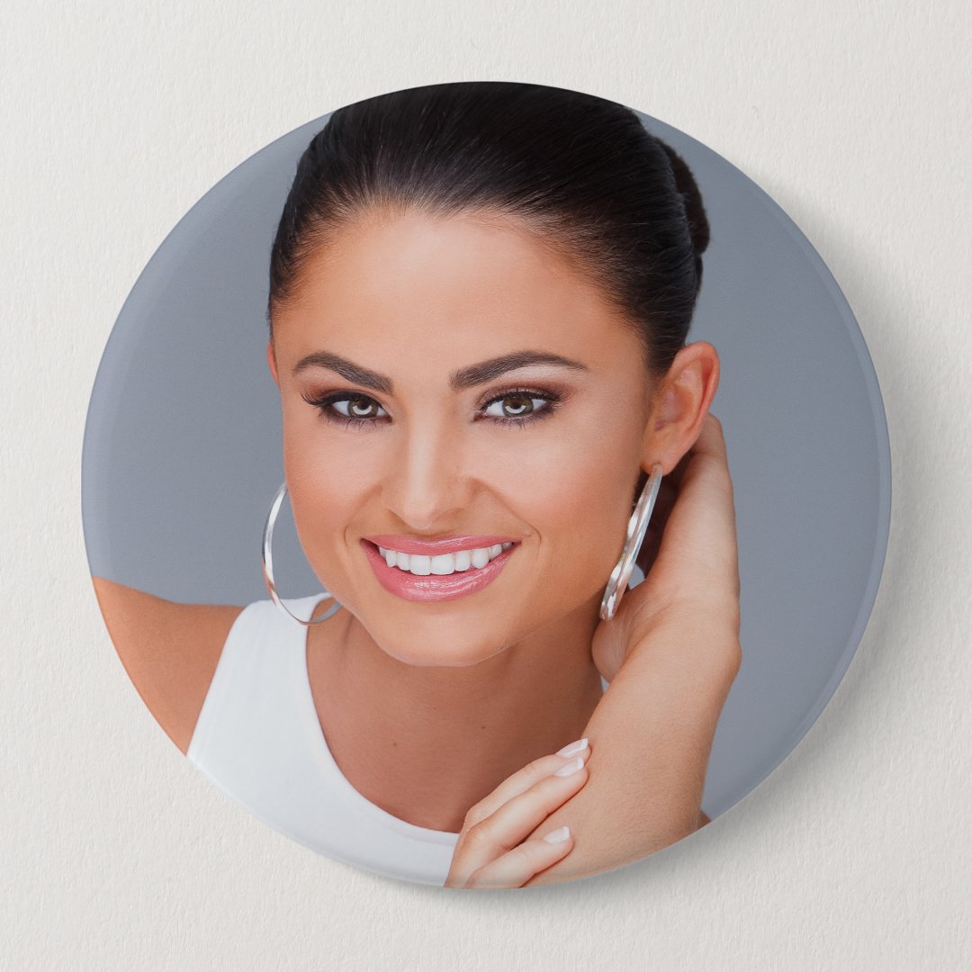 Create your own - Huge 4 Inch Fan Button | Zazzle