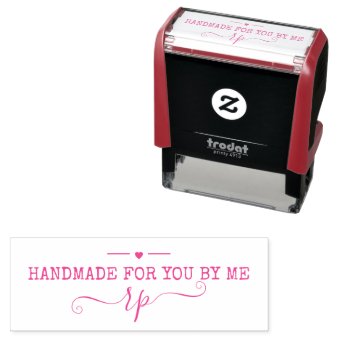 Create Your Own Initials Self-inking Stamp | Zazzle