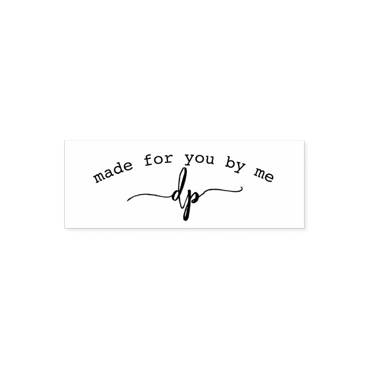 Create Your Own Initials Self-inking Stamp | Zazzle