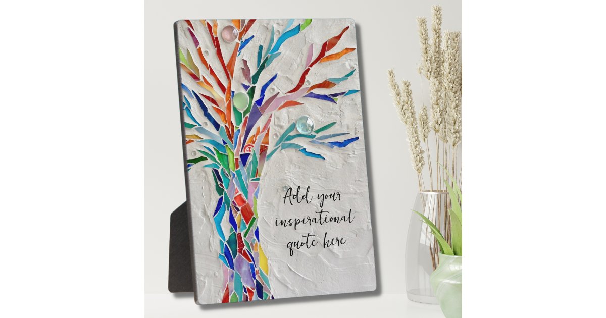Create Your Own Inspirational Message Plaque | Zazzle