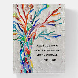 Create Your Own Inspirational/Motivational Quote Paperweight | Zazzle
