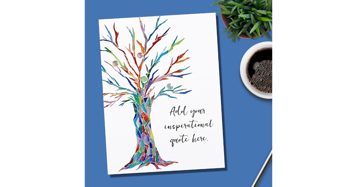 Create Your Own Inspirational Motivational Quote Postcard | Zazzle