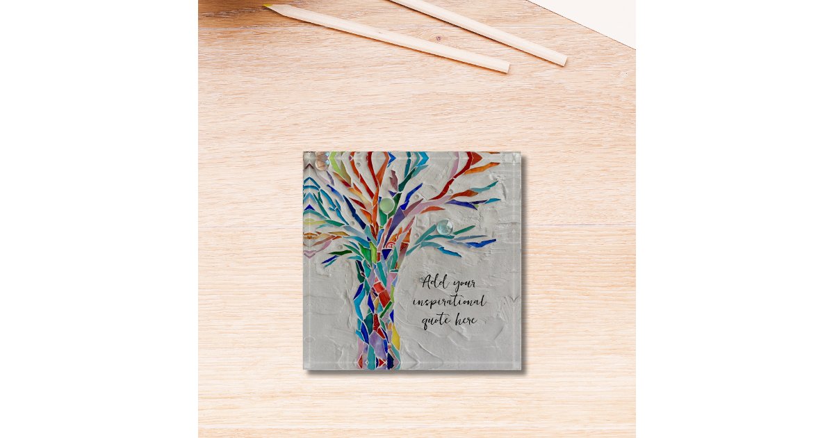 Create Your Own Inspirational Quote Paperweight | Zazzle