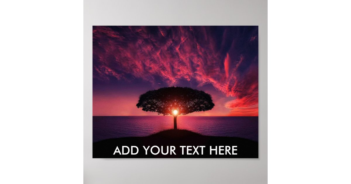 Create Your Own Inspirational Quote Poster | Zazzle