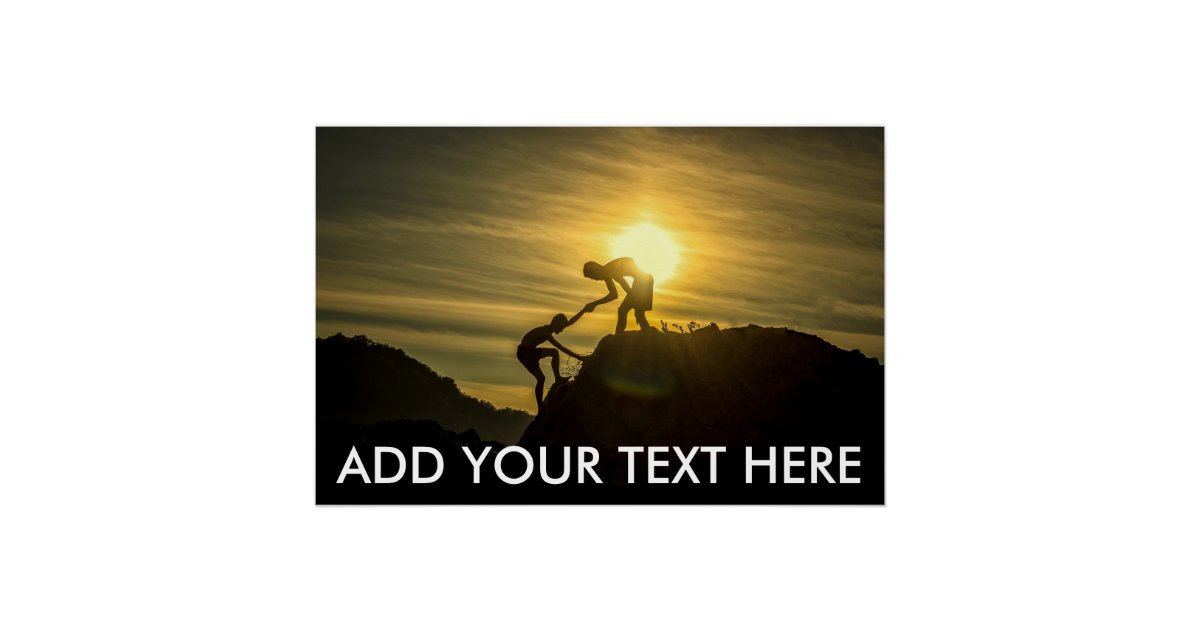 Create Your Own Inspirational Quote Poster | Zazzle