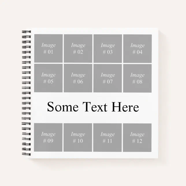 Create your own Instagram photo collection Notebook | Zazzle