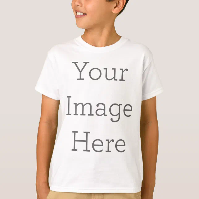 Create Your Own Kid's Basic Short Sleeve T-Shirt | Zazzle