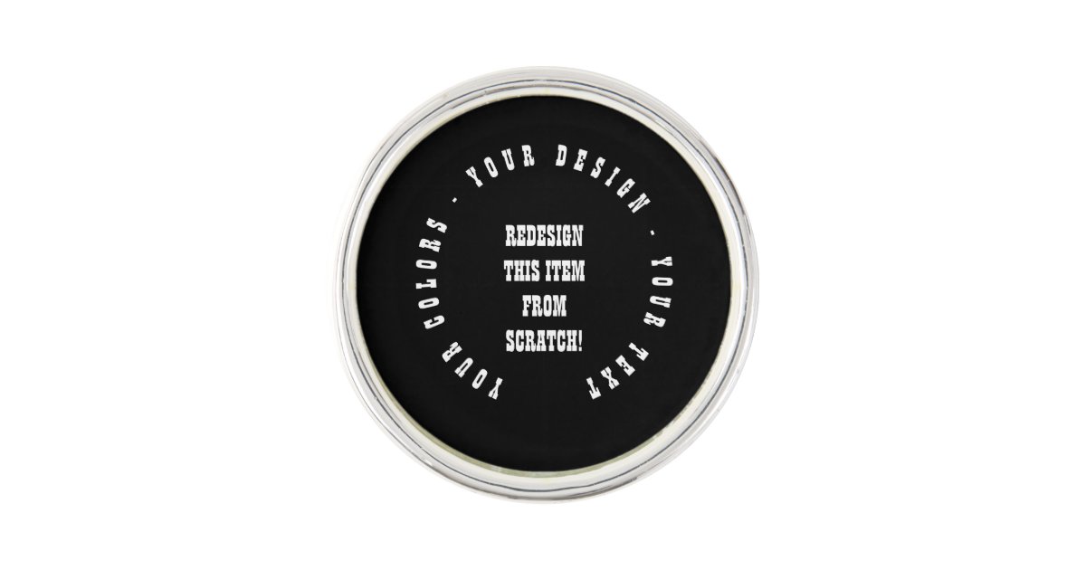 Create Your Own Lapel Pin | Zazzle