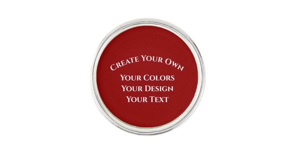 Create Your Own Lapel Pin | Zazzle