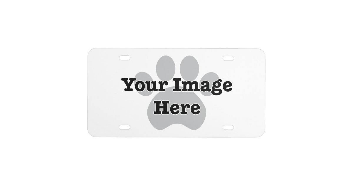 CREATE YOUR OWN LICENSE PLATE | Zazzle