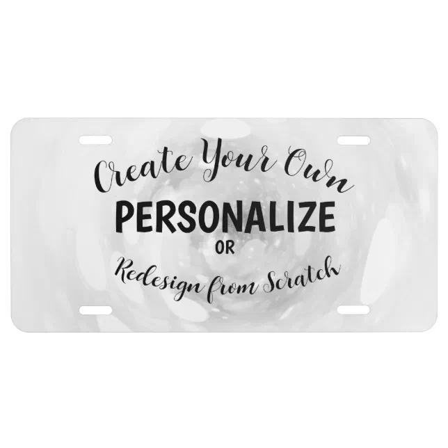 Create Your Own License Plate | Zazzle