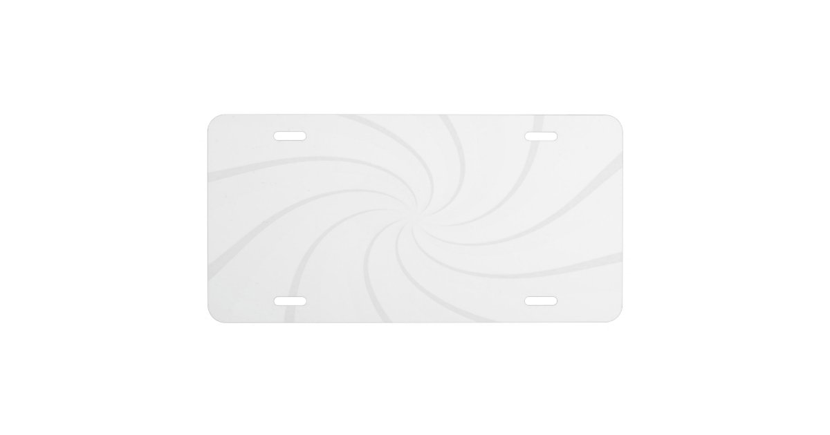 Create Your Own License Plate | Zazzle