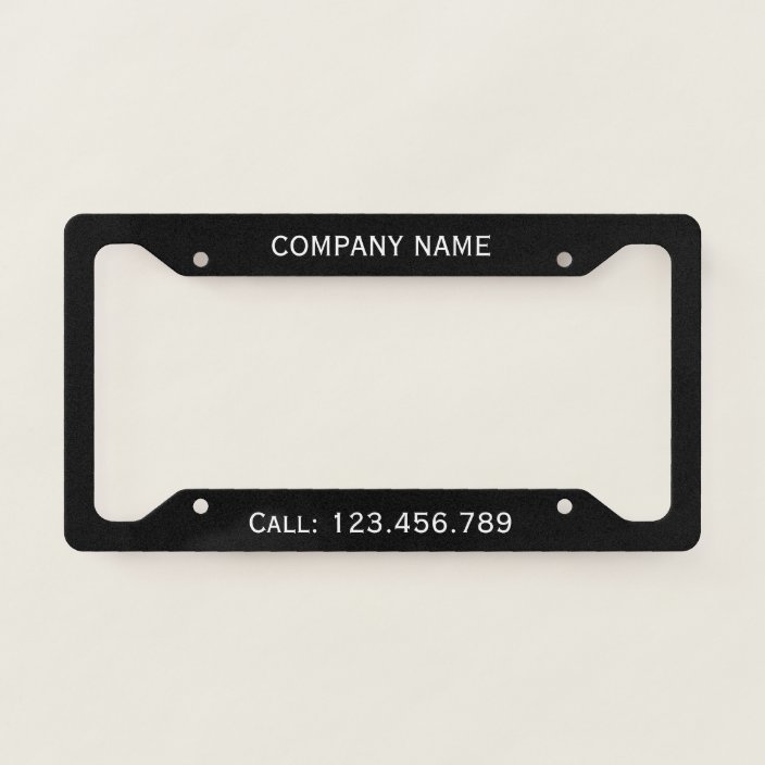 Create Your Own License Plate Frame Zazzle create-your-own-license-plate-frame-zazzle