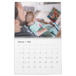 Create Your Own Life is Beautiful Family Photos Calendar | Zazzle