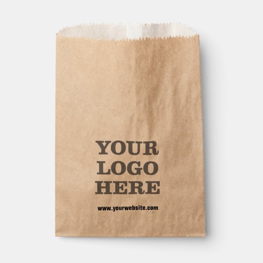 Create Your Own Logo Favor Bag | Zazzle.com